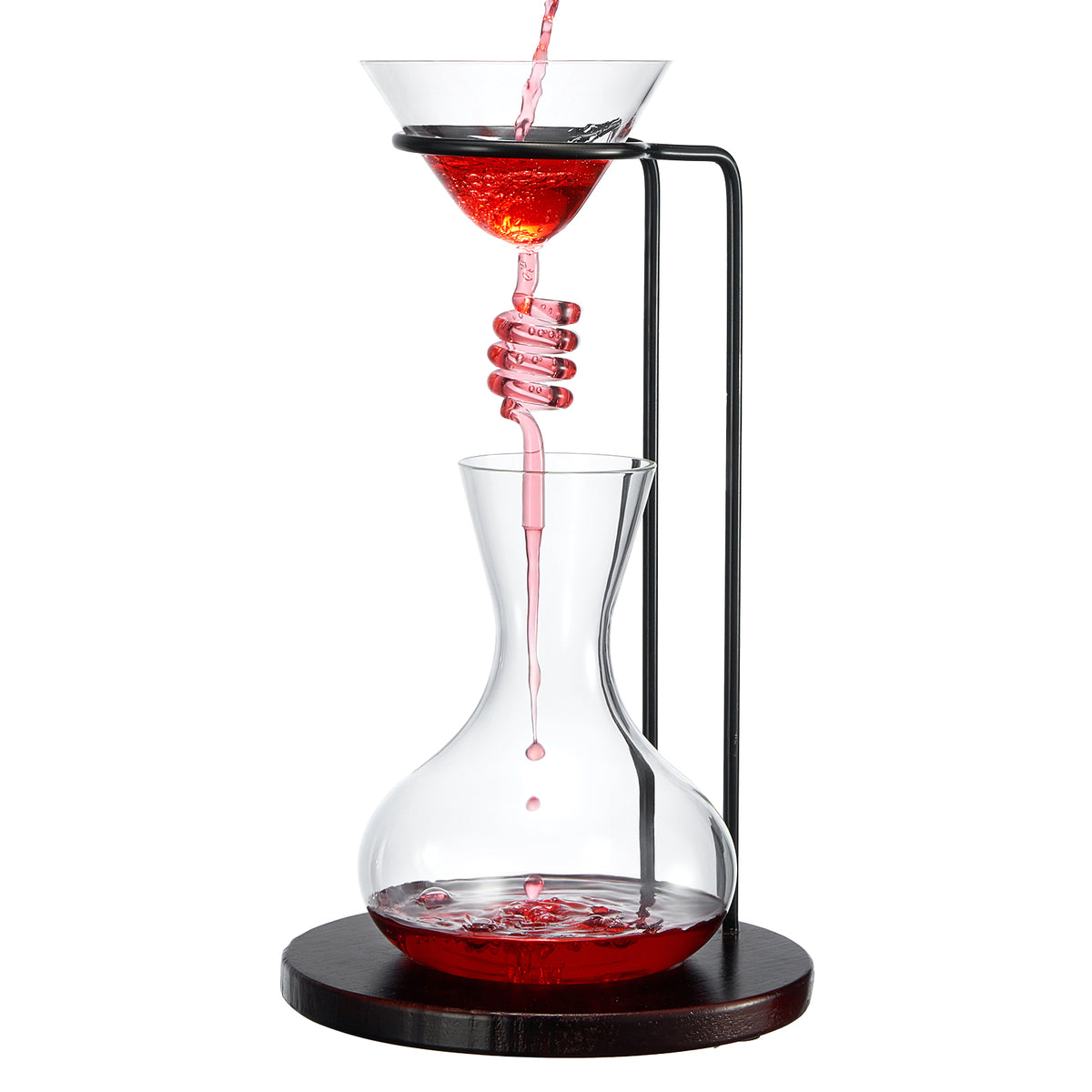 Wine Tower Decanting & Aerator Set by The Wine Savant - Unique Wine De