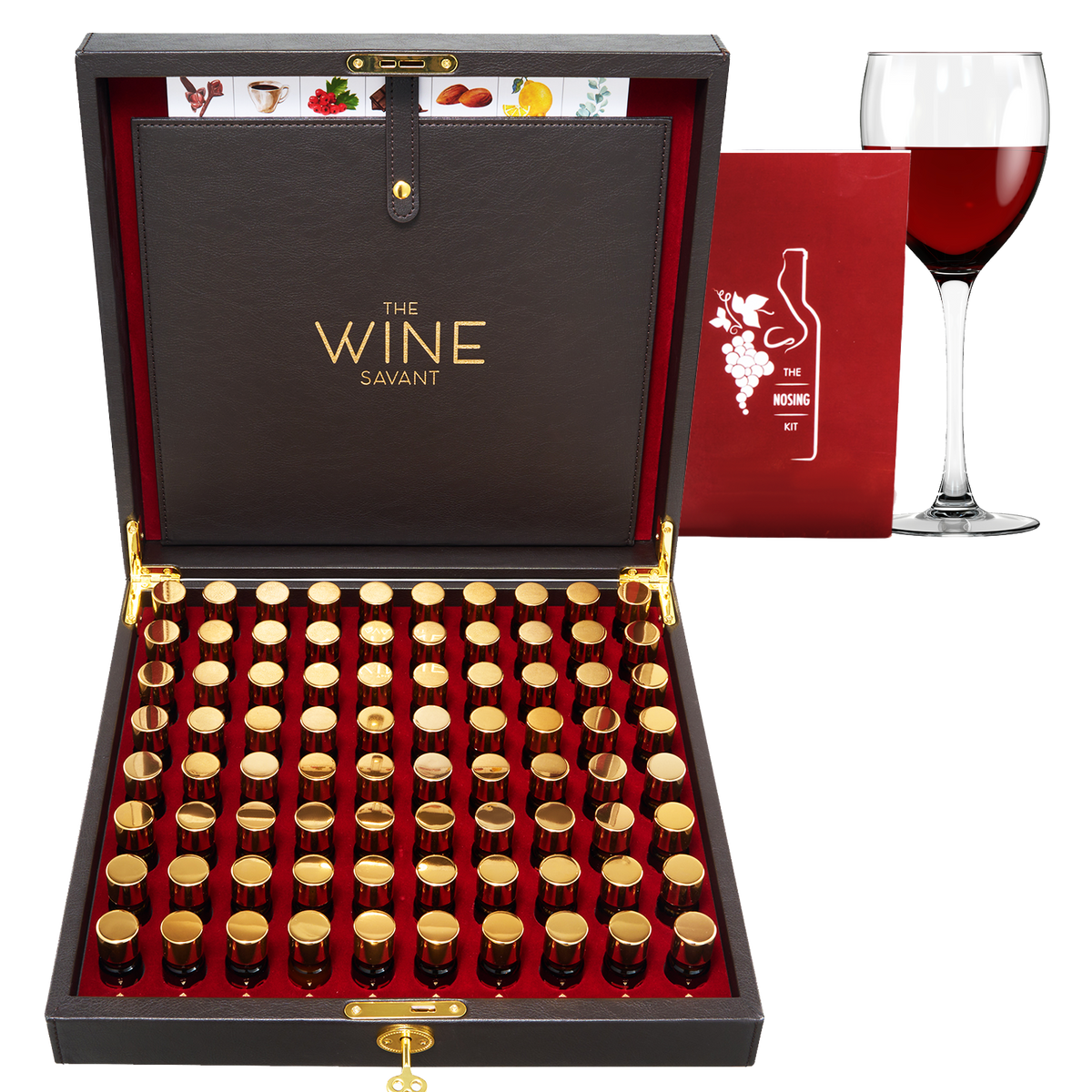 Sommelier Wine Aroma Kit - The Nosing Kit by The Wine Savant - Master