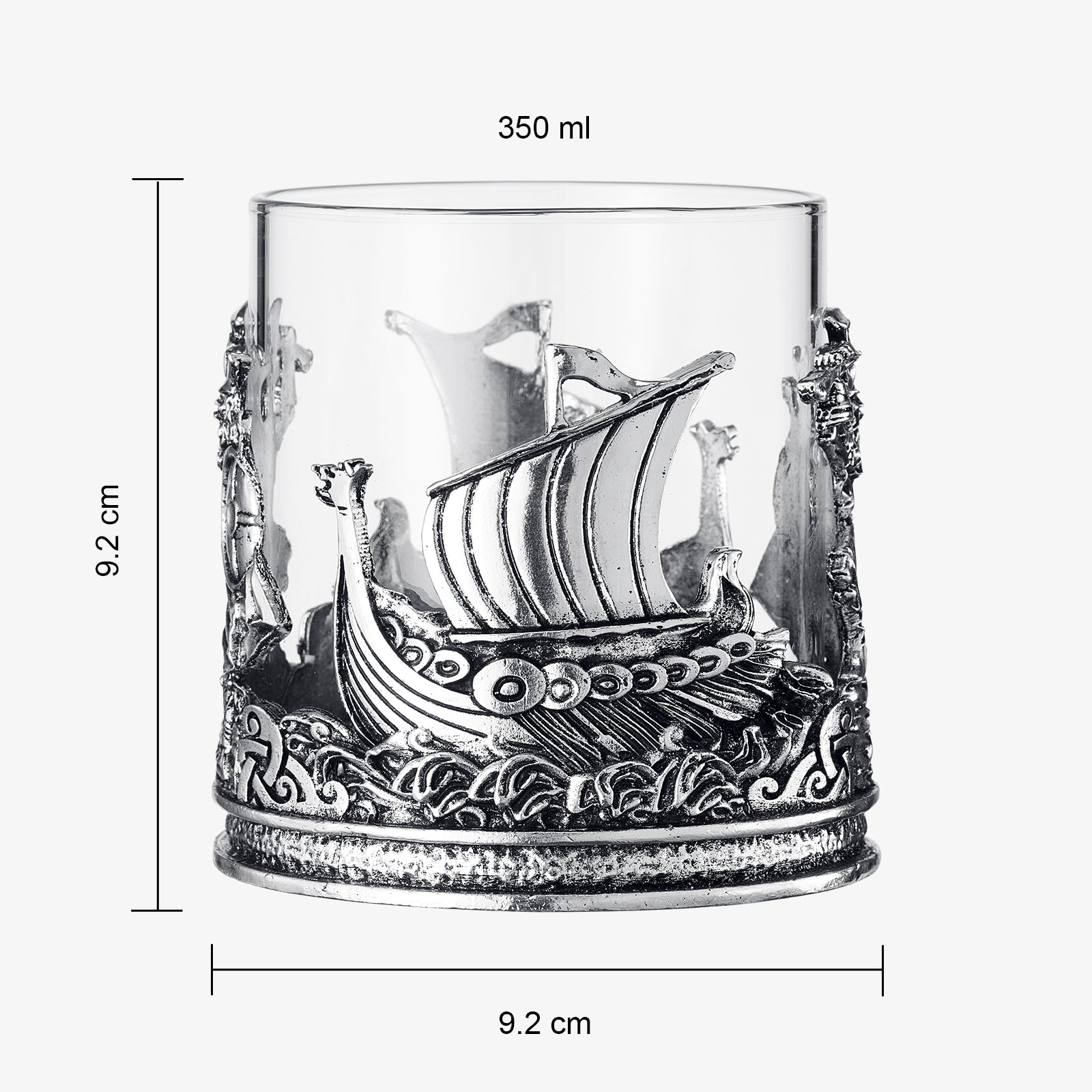 Viking & Mythological Pewter Whiskey, Wine, Beer & Water Drinking Glas ...